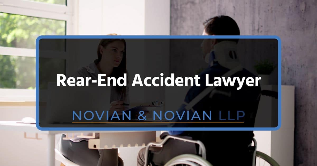 Rear End Accident Lawyers in California | No Win, No Fee!