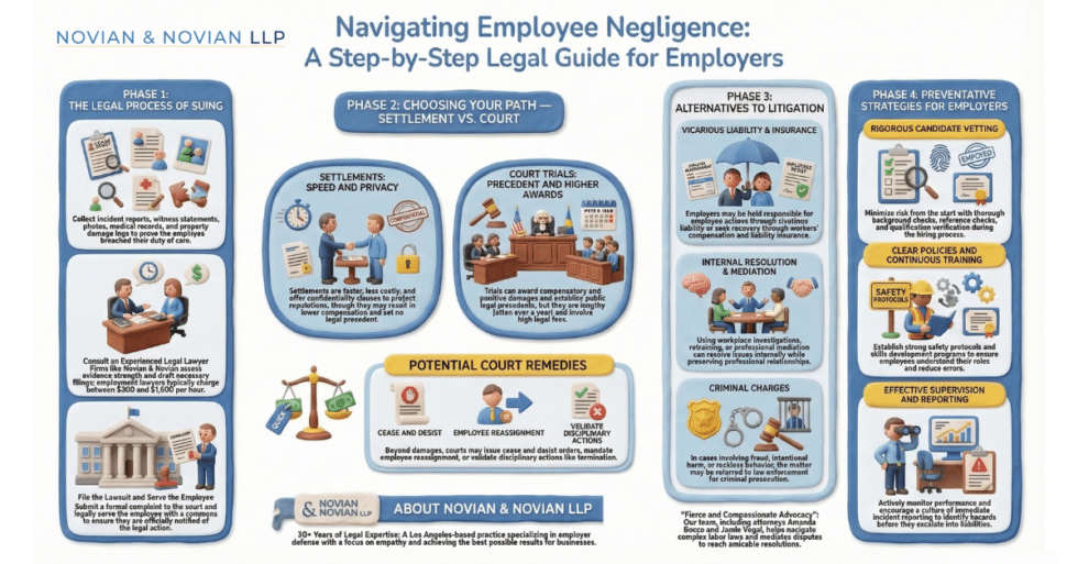 Employee negligence lawsuit | Employer Representations & Defense Attorneys