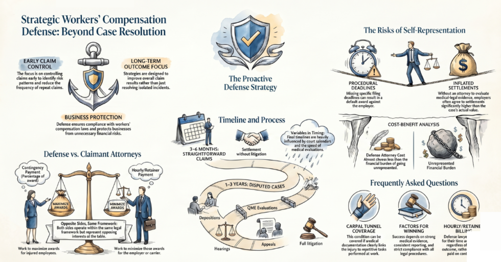 What Does a Workers’ Comp Defense Attorney Do? (Full Guide)